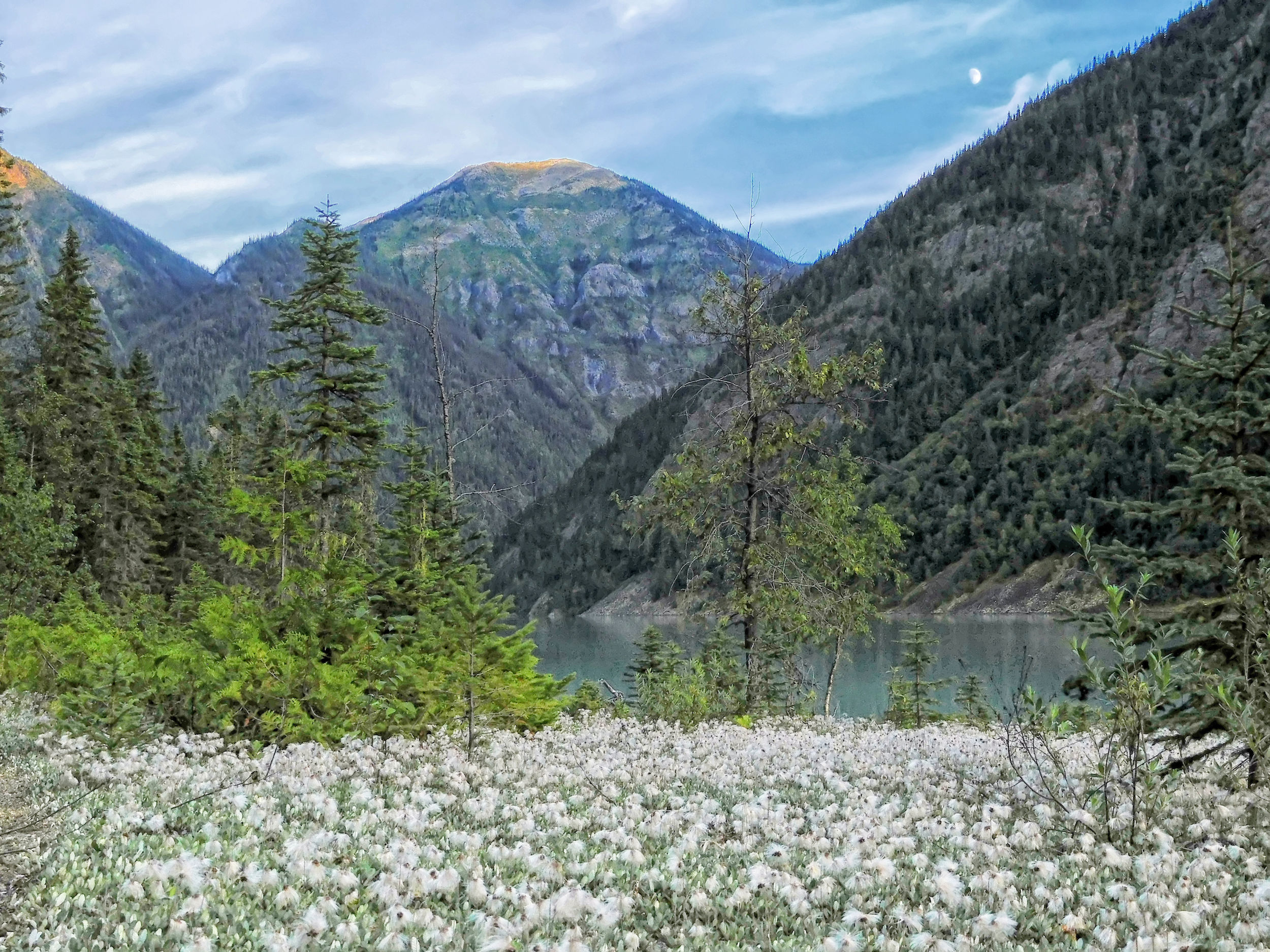 Hiking "The Berg Lake Trail", Mount Robson Provincial Park