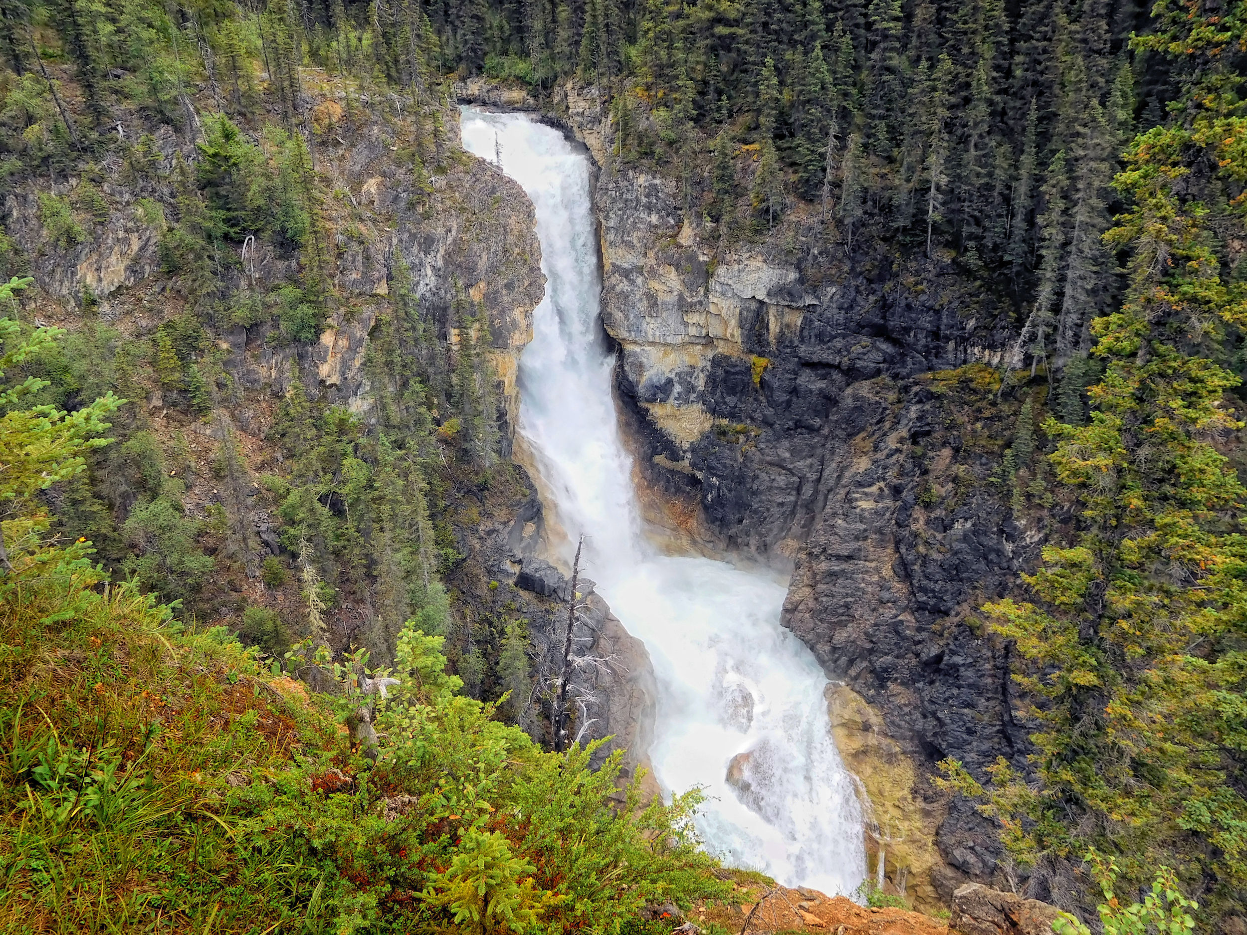 Hiking "The Berg Lake Trail", Mount Robson Provincial Park