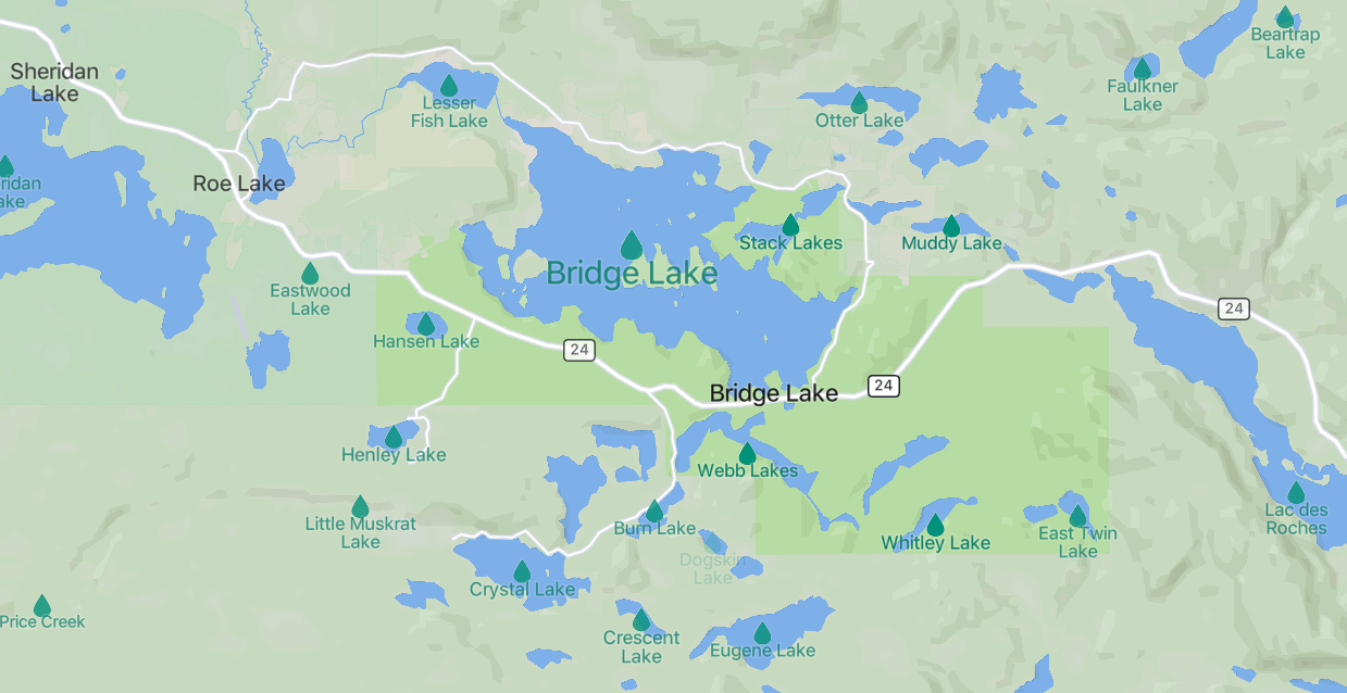 Bridge Lake Facts & Figures